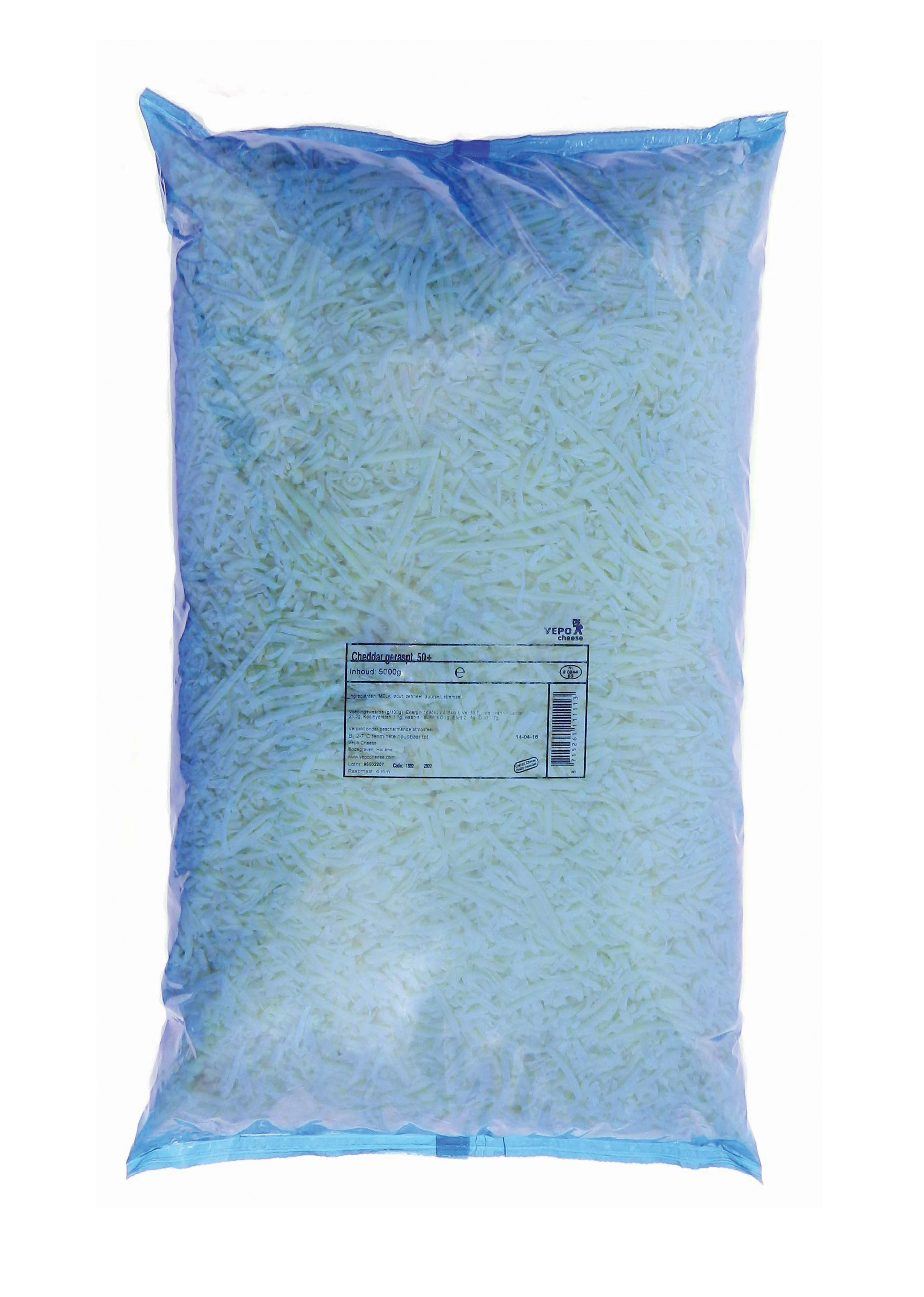 Cheddar grated cheese - Vepo Cheese