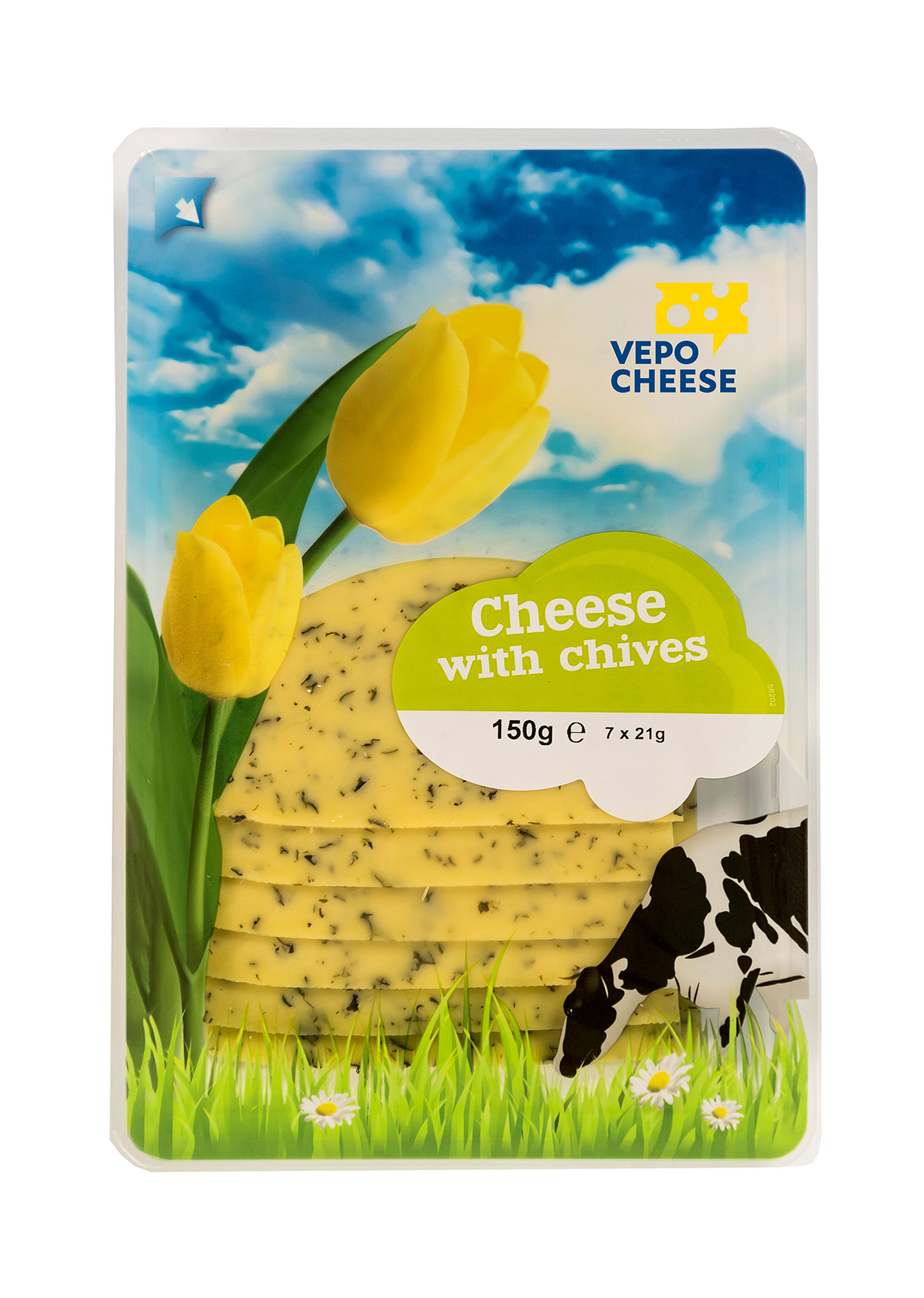Cheese with herbs slices - Vepo Cheese
