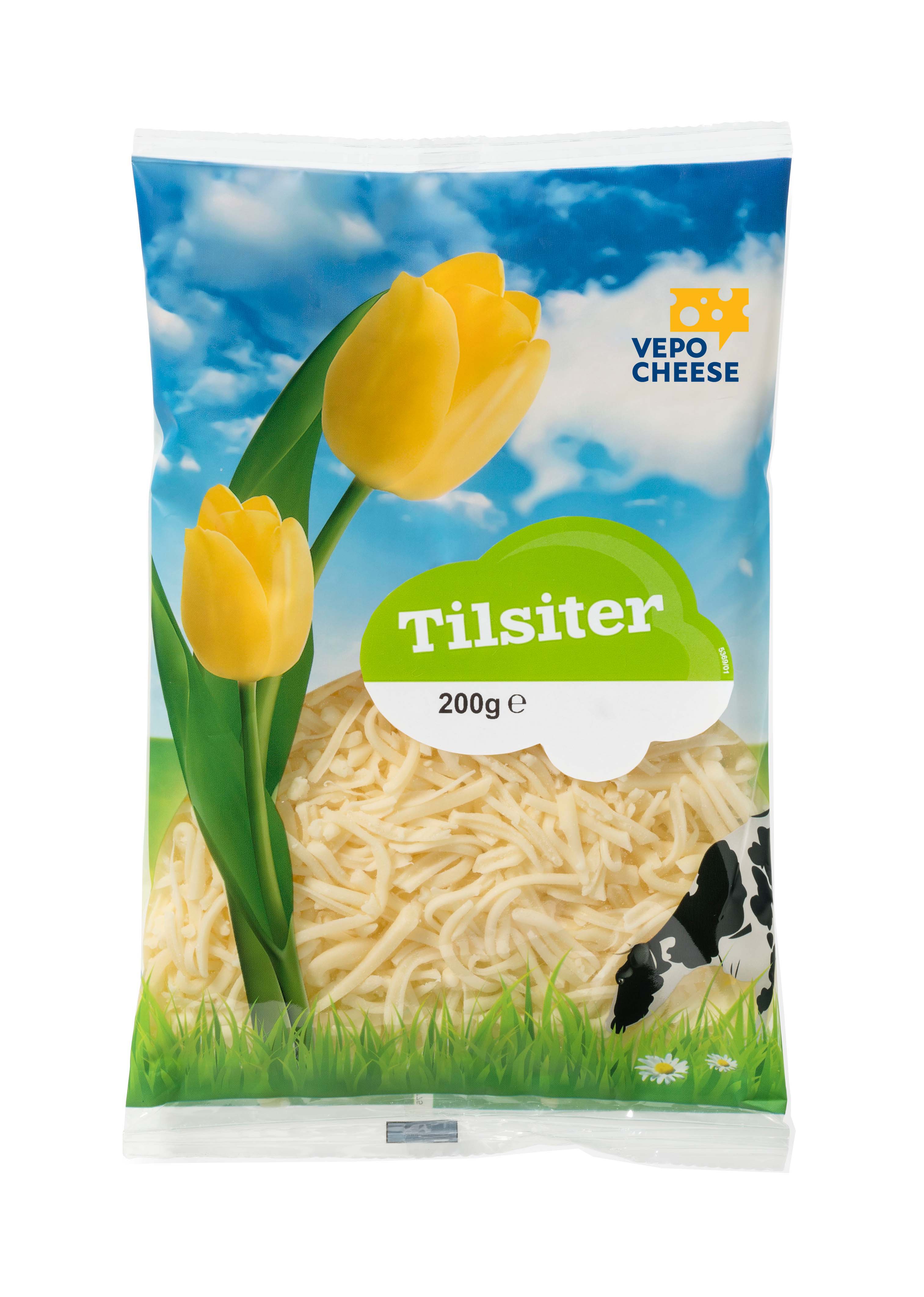 Tilsiter geriebener Käse - Vepo Cheese